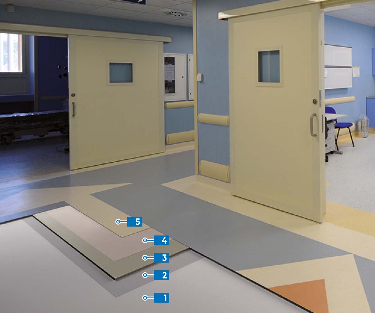 Sistema EC1 PLUS per la posa di pavimentazioni in linoleum | Mapei